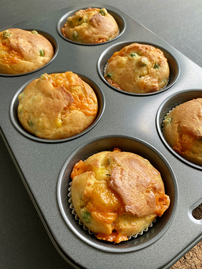 PopsicleSociety-Savoury Cheese and Veggies Muffins_9863 | Popsicle Society
